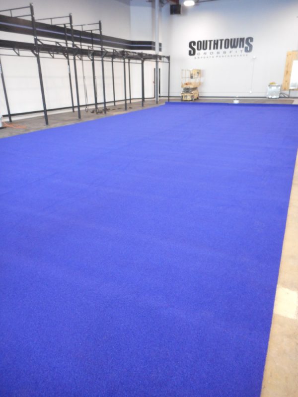 Custom Turf Installs Turf At Southtowns Crossfit | Custom Turf