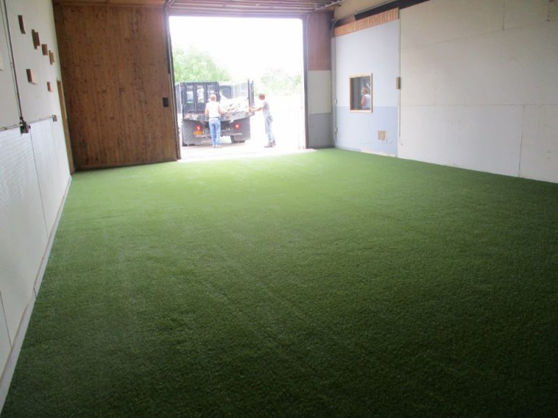 Indoor Artificial Grass Installation | Custom Turf